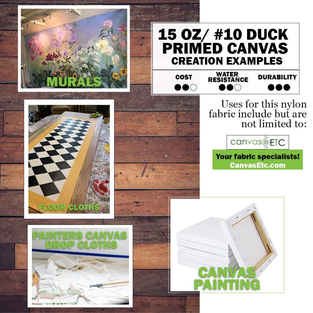 Cotton Duck Canvas | #10/ 15 Ounce | 36" Width | Wholesale | Canvas Etc.