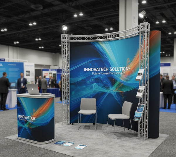 Pop Up Displays | Tension Fabric Trade Show Backdrops | Canvas ETC